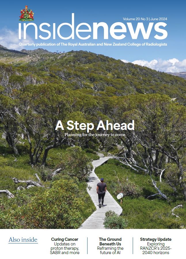 Read RANZCR's latest edition of Inside News - Hospital Staff Solutions